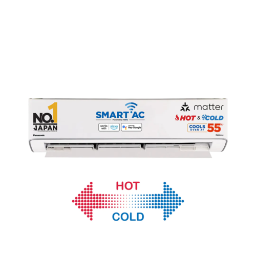 Panasonic 1.5 Ton 3 Star Hot & Cold Wi-Fi Inverter Smart Split AC (Ind – Swapna Infotech