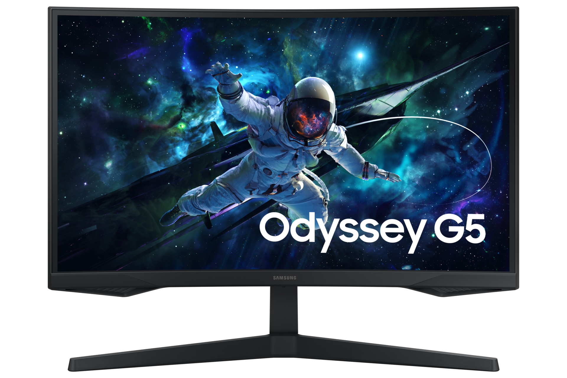 Samsung 68.5 cm (27) Odyssey G5 QHD Curved Gaming Monitor with 165Hz r ...