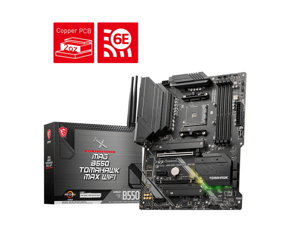 Shop MSI MAG B550 Tomahawk MAX WIFI Motherboard Online In India Low Price At Swapna Infotech ...